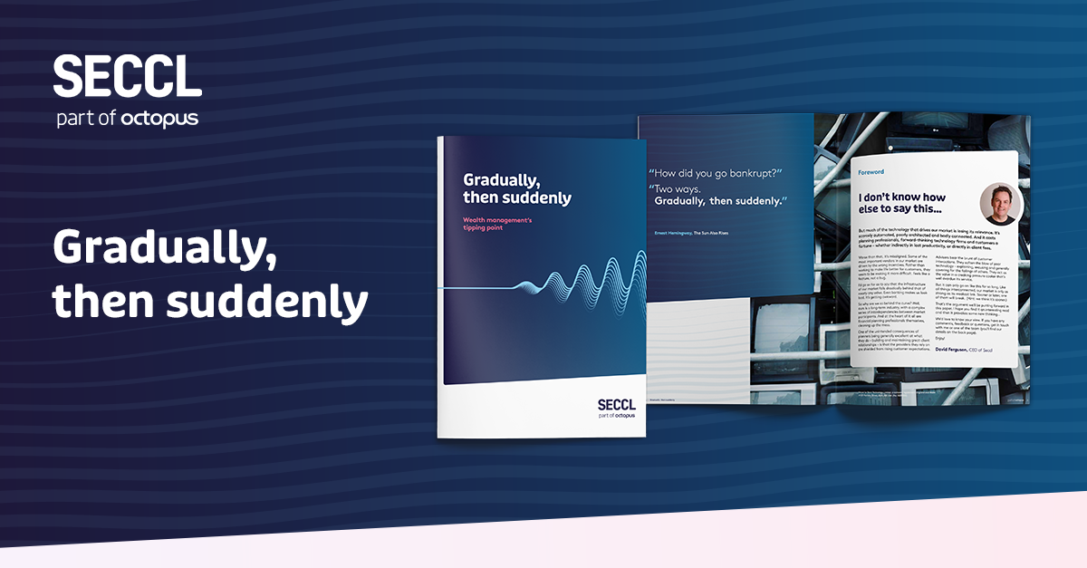 Gradually, then suddenly - Seccl.tech